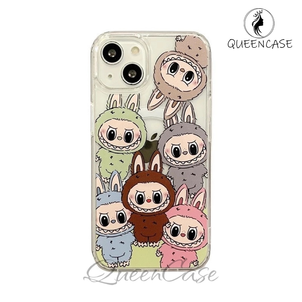 Jual CASE LABUBU MAGNETIC MAGSAFE & POP SOCKET LABUBU FOR IPHONE 11 12 ...