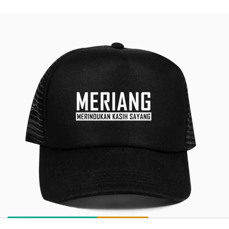 Jual TOPI MERIANG VIRAL / TPI TRUCKER PRIA / WANITA DEWASA / MODEL ...