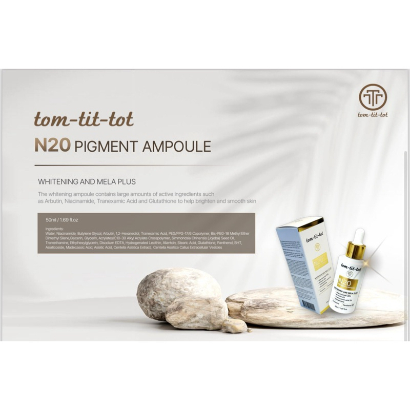 Jual N20 Pigment Ampoule Fleks melasma Tomtittot | Shopee Indonesia