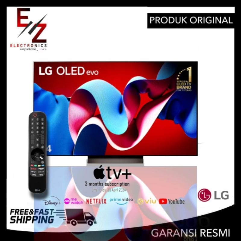 Jual LG OLED EVO 48C4 OLED 48 INCH SMART TV UHD 4K HDR DOLBY VISION ...