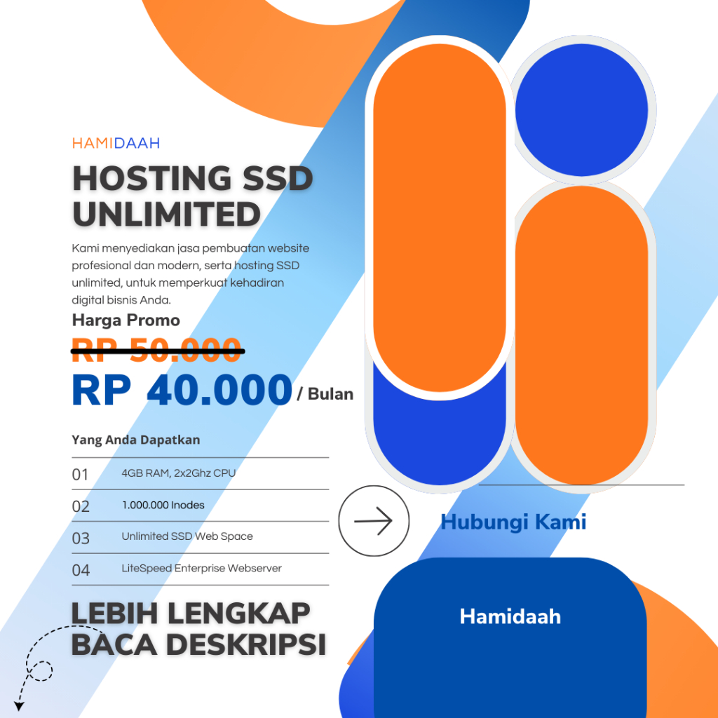 Jual Hosting SSD Unlimited 1 Bulan Lebih Lama Dapat Diskon | Shopee Indonesia