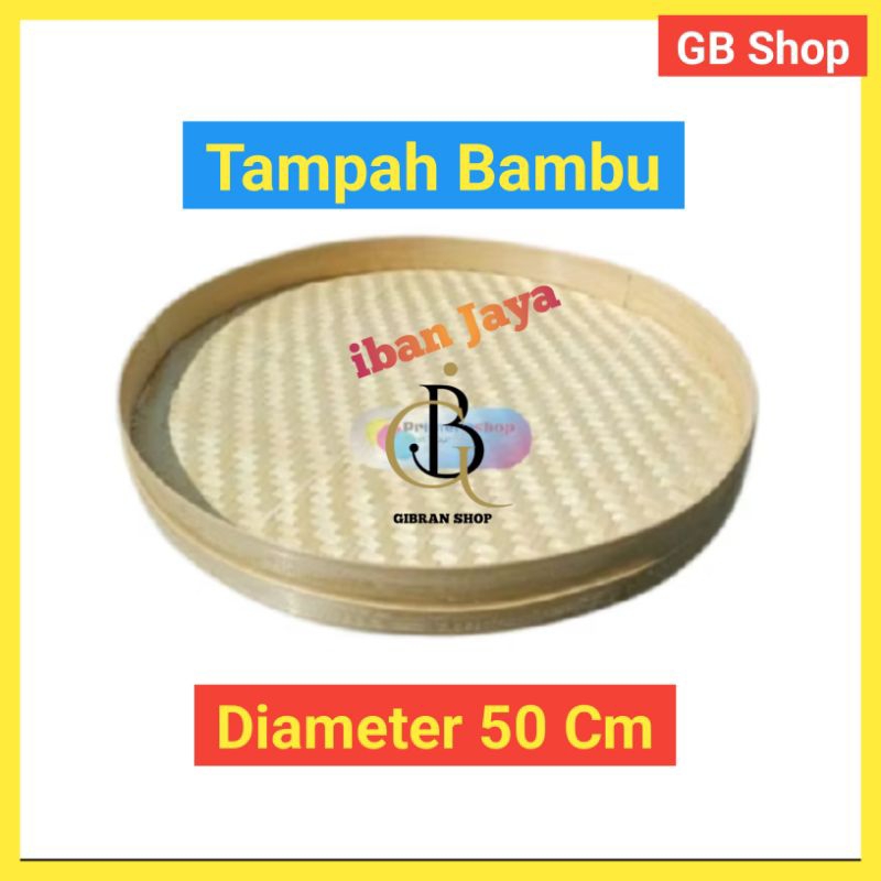 Jual Tampah Bambu Murah Tampah tempat Bumbu kwalitas Bagus Diameter ...