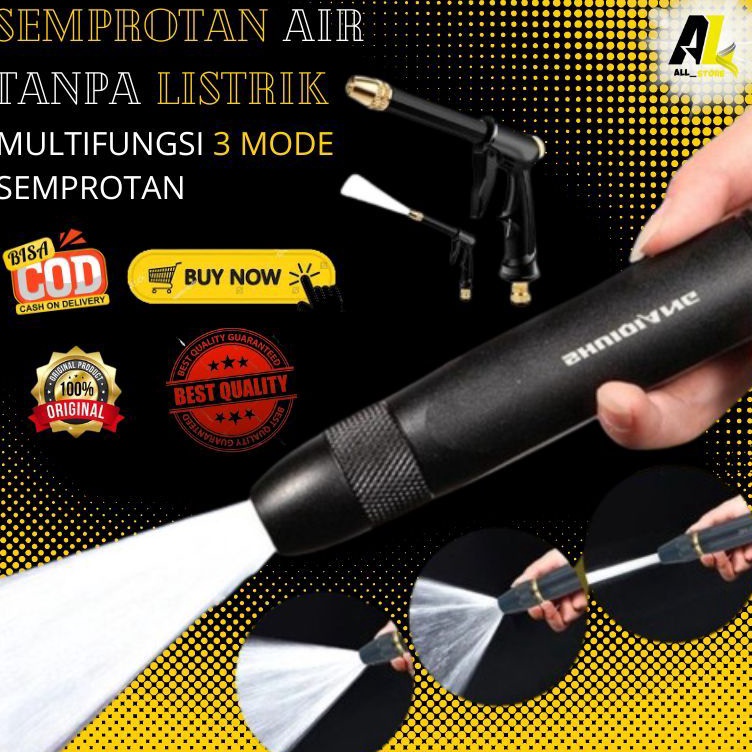 Jual KEPALA SEMPROTAN AIR CUCI MOTOR KUNINGAN NEW UPGRADE HOSE NOZZLE ...