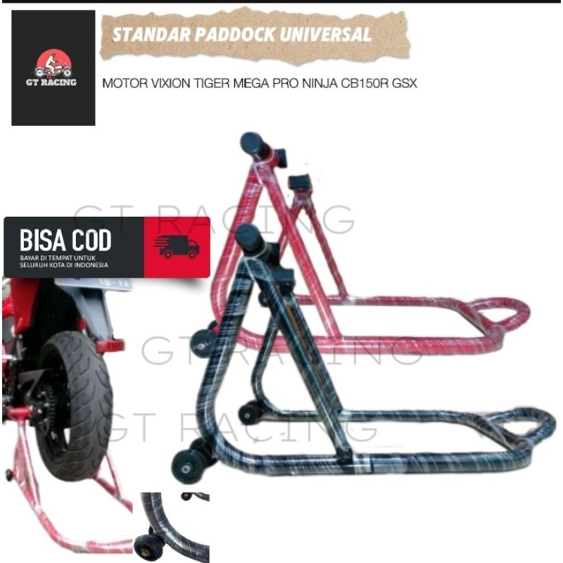 Jual STANDAR PADDOCK UNIVERSAL MOTOR VIXION TIGER MEGA PRO NINJA CB150R ...