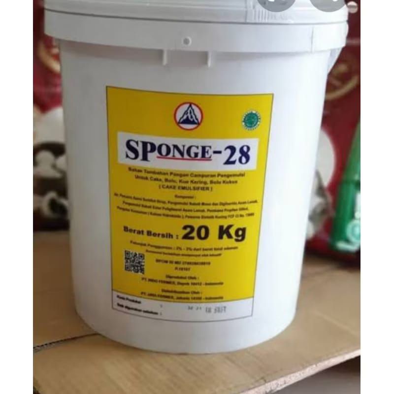Jual SP 28 SPONGE KEMASAN REPACK CAKE EMULSIFIER PENGEMBANG KUE ...