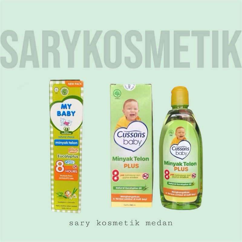 Jual MY BABY TELON ORIGINAL EUCALYPTUS HIJAU 150 ML - CUSSONS BABY ...