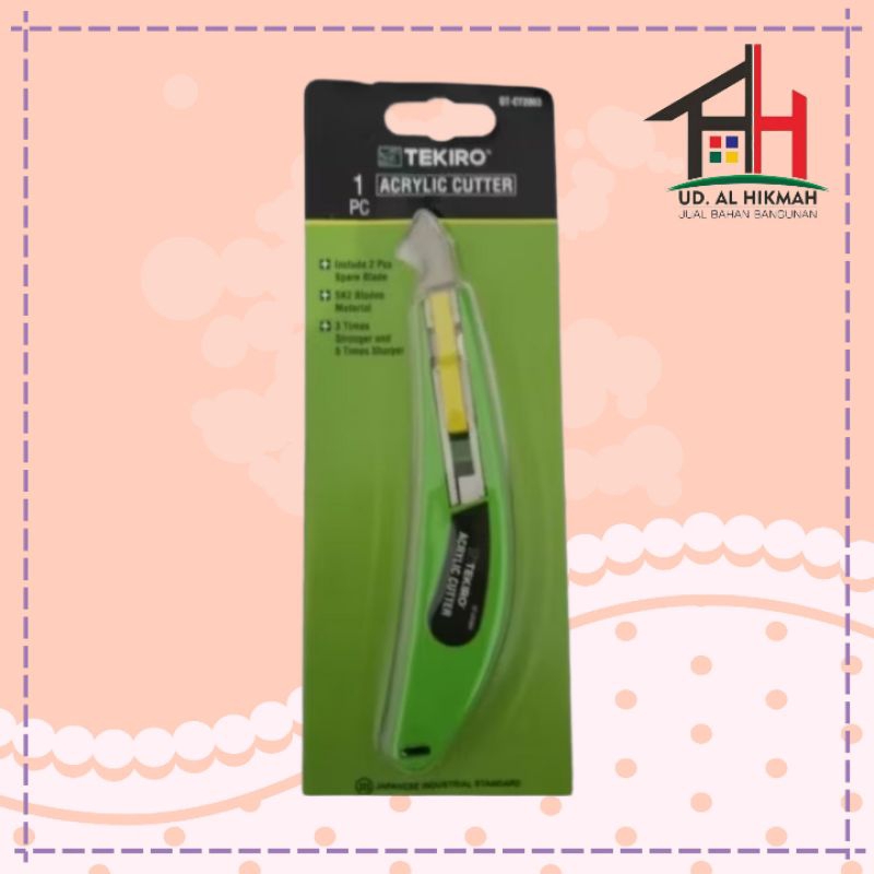 Jual Acrylic Cutter / Alat pemotong akrilik 10mm - Tekiro Pisau Cutter ...