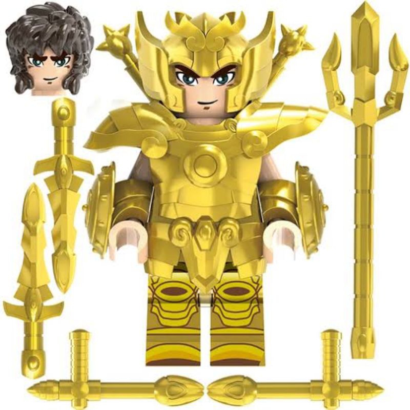 Jual lego saint seiya gold saint libra dohko figure saint seiya figure ...