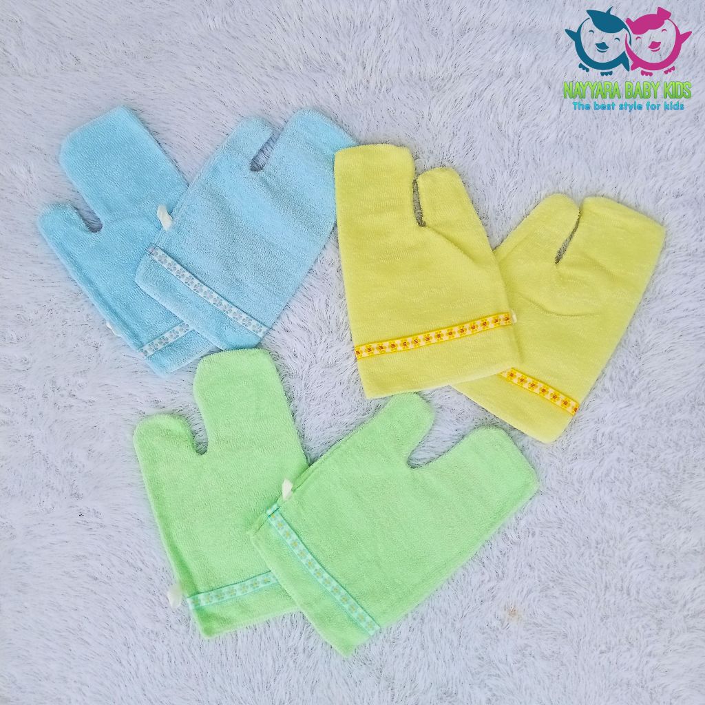 Jual Waslap Jari Lembut Bahan Serat Handuk 3 Warna Dasar | Shopee Indonesia