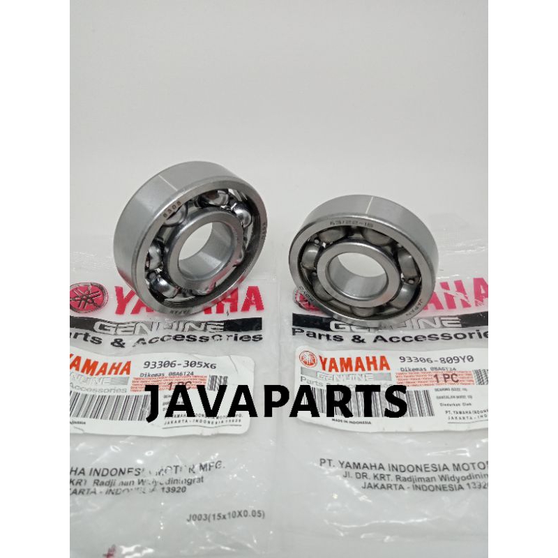 Jual Bearing Laher Kruk As Set Kanan Kiri (6305/6322) Yamaha Mio J GT Mio M3 S Z Mio Gear Fino ...