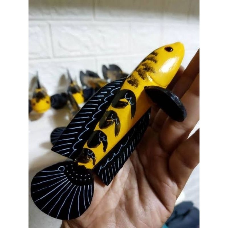 Jual patung yellow sentarum (pelatih mental channa) | Shopee Indonesia