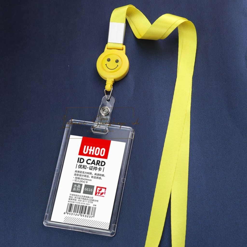 Jual Name Tag Karyawan Akrilik/ Lanyard Karyawan Akrilik/ Card Holder ...