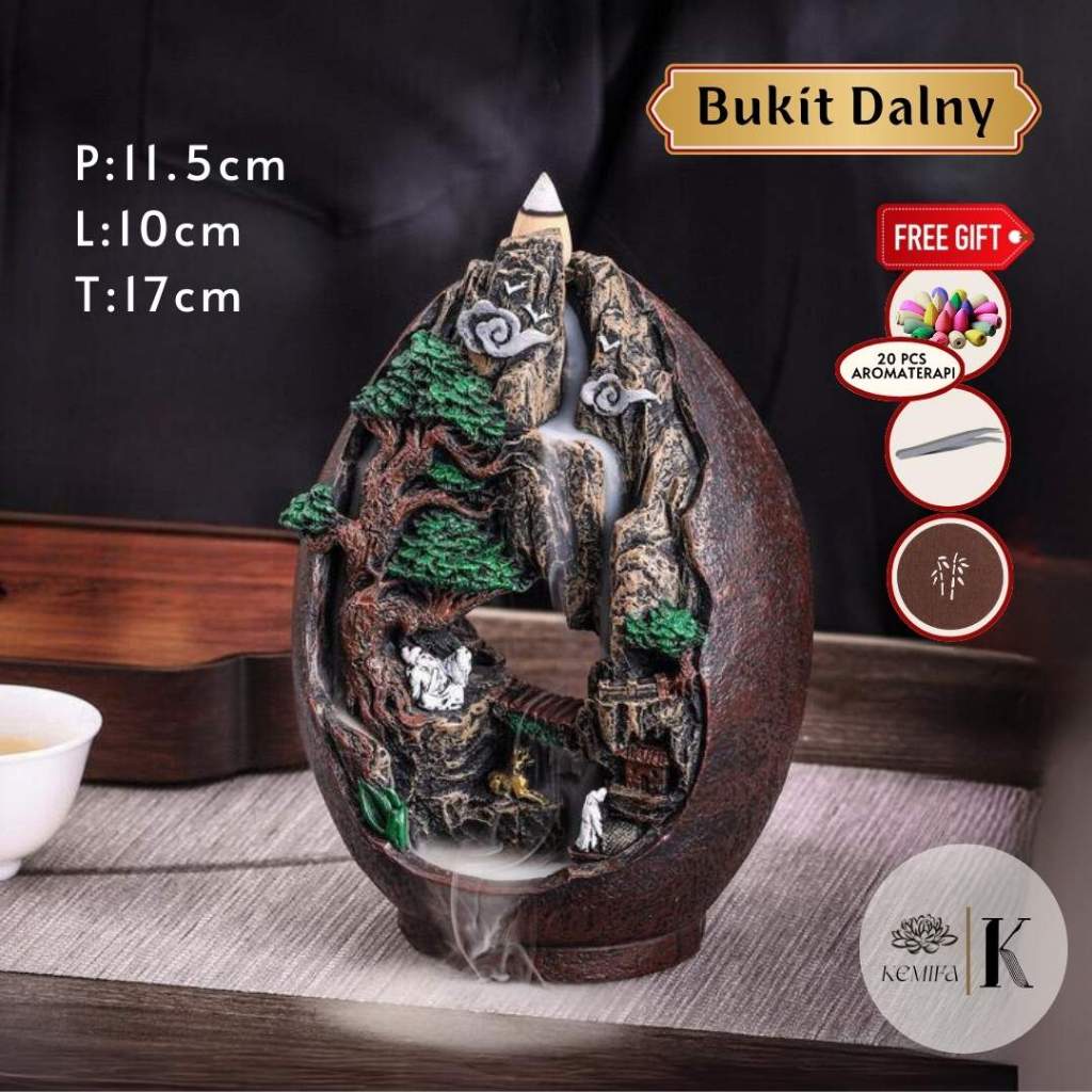 Jual Bukit Dalny | Pembakar Dupa Air Terjun Asap Aroma Terapi air ...