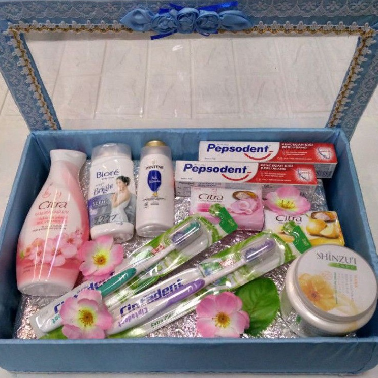 Jual Sekarang Ada PAKET SESERAHAN ALAT MANDI | Shopee Indonesia