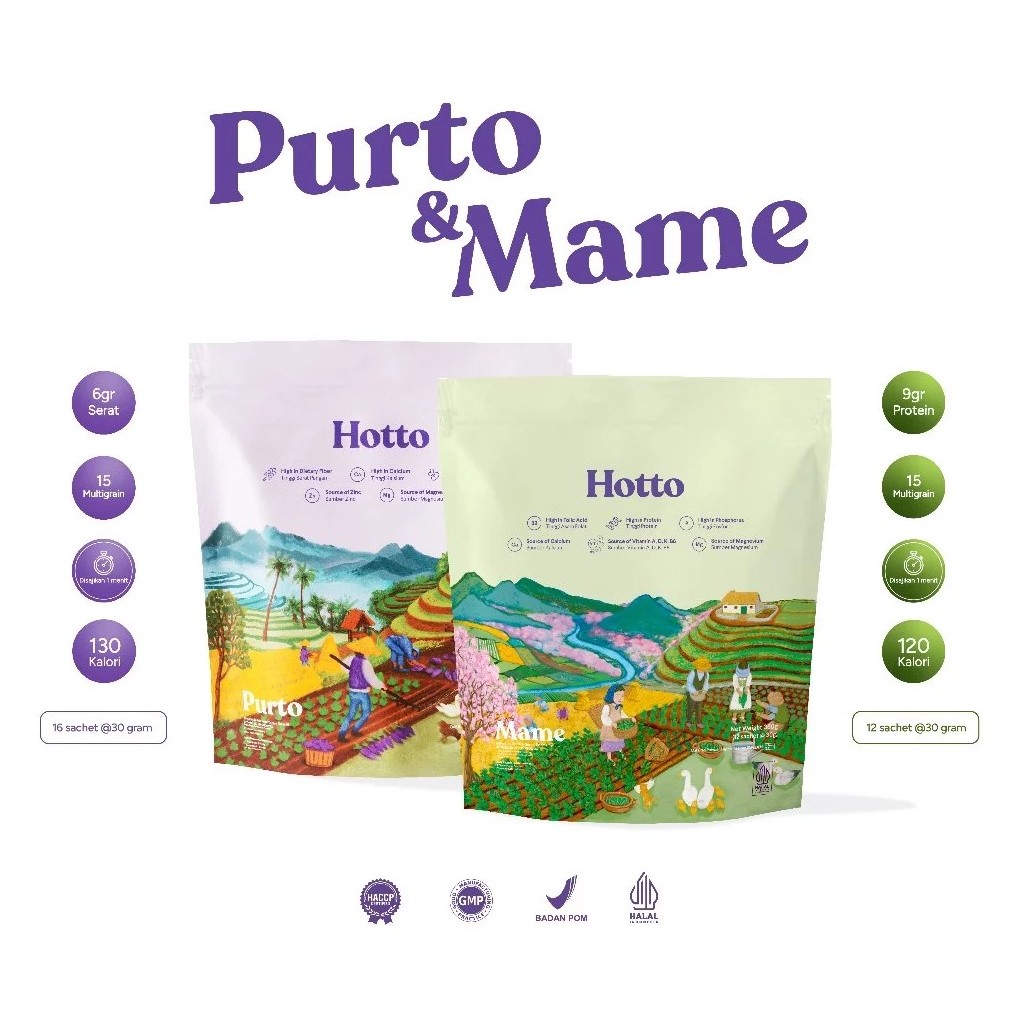 Jual MOMMYNME HOTTO SERBUK SEREAL MULTIGRAIN 2 POUCH | Shopee Indonesia