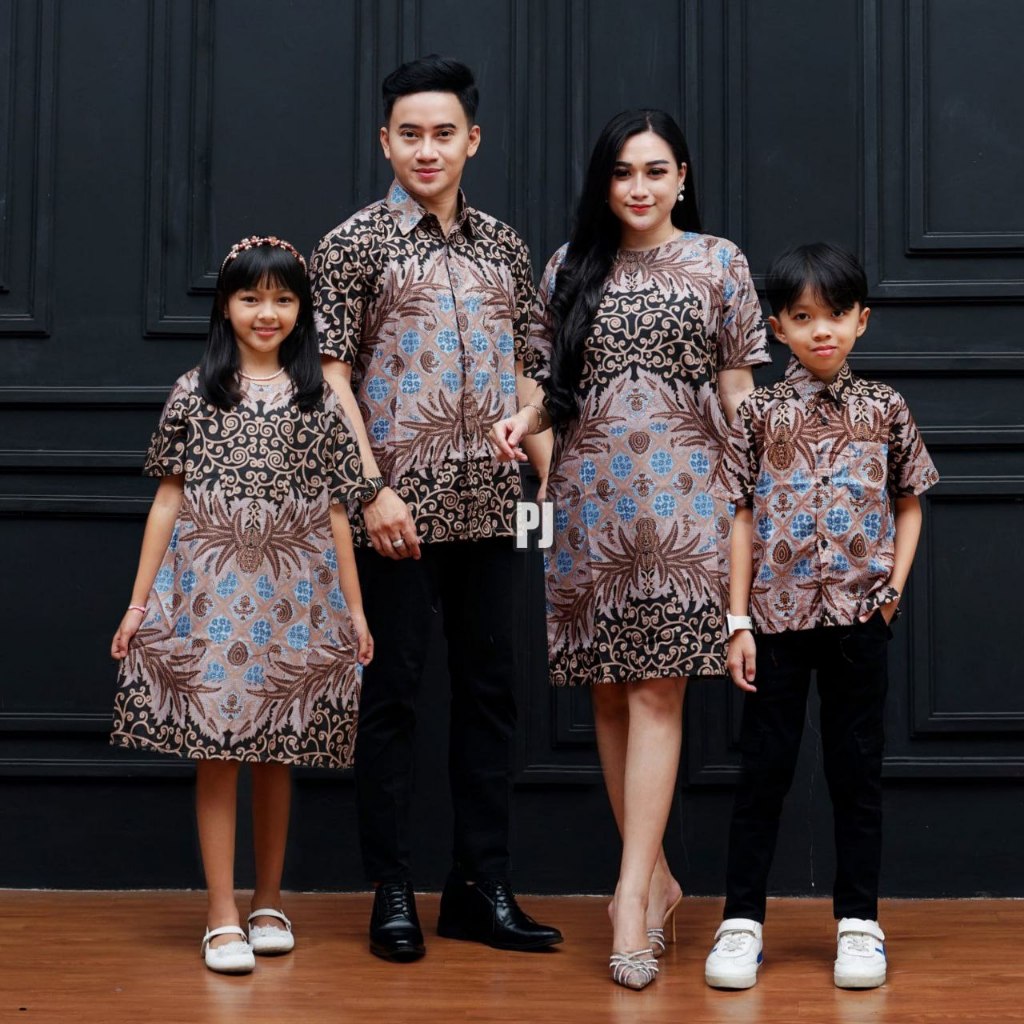 Jual Baju Batik Couple Keluarga Batik Sarimbit Keluarga Batik Kondangan ...