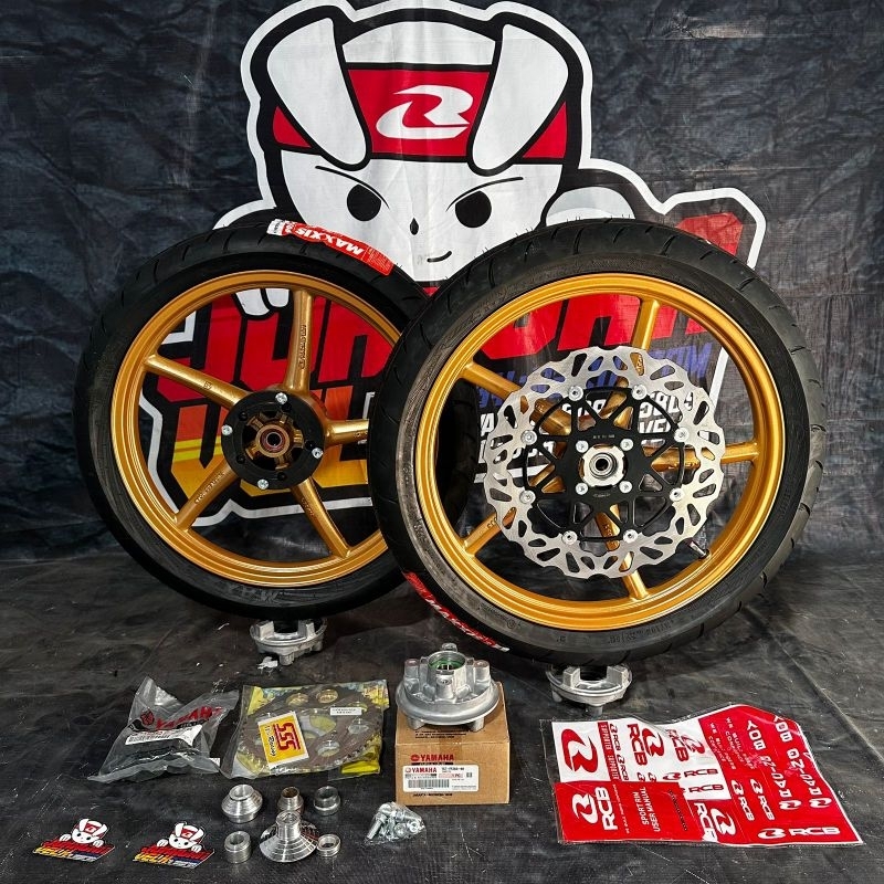 Jual wheelset velg RCB sp522 original pnp crf racingboy pnp crf set ban ...
