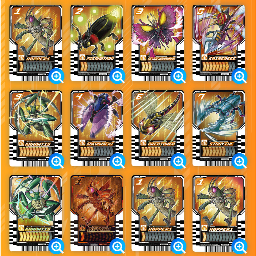 Jual Insect Ride Chemy Card Kamen Rider Gotchard (Recast) Non Bandai ...