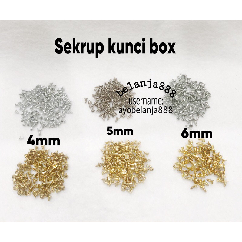 Jual sekrup/baut kunci dus/ baut kunci kotak -10gros | Shopee Indonesia