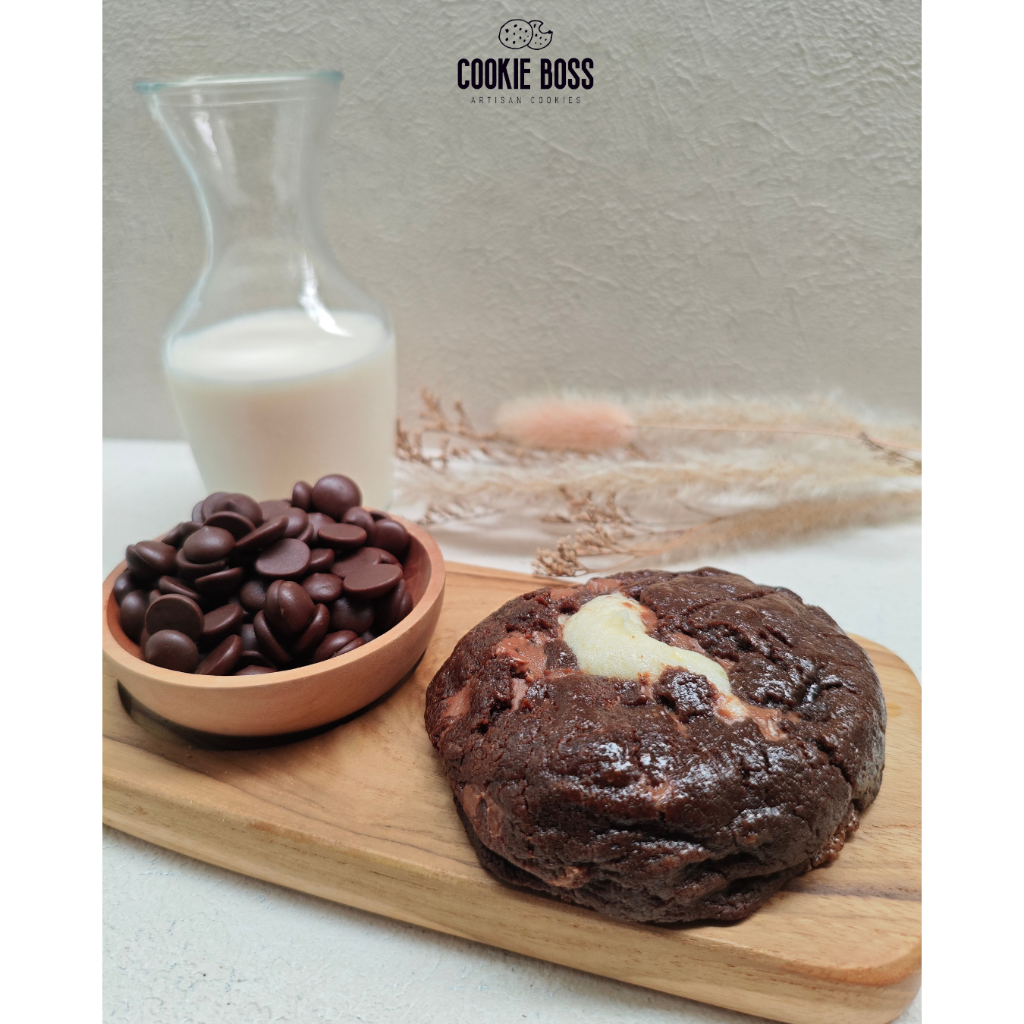 Jual Double Choco Cheese BIG Soft Cookies - by COOKIE BOSS | Shopee ...