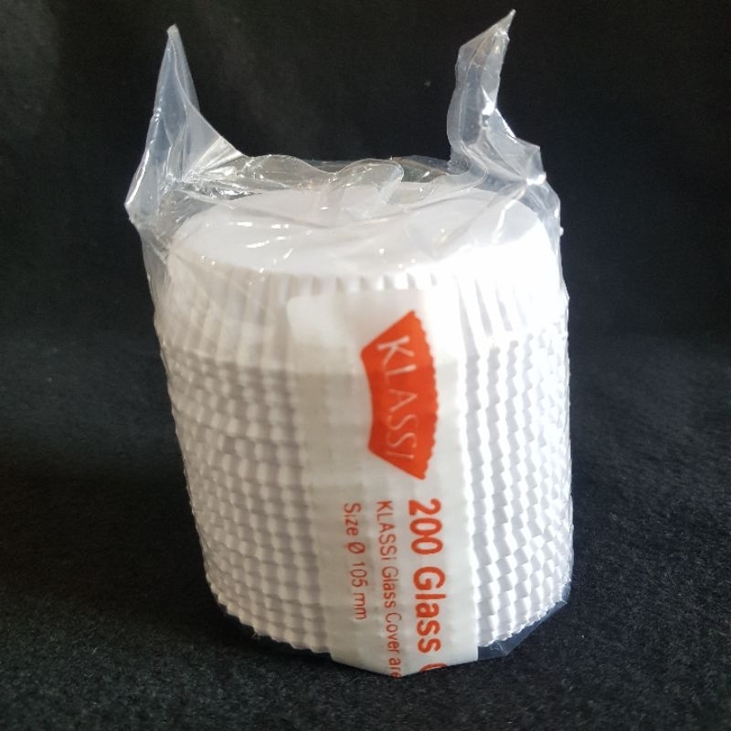 Jual 200pcs Tutup Gelas Kertas / Paper Glass Cover | Shopee Indonesia