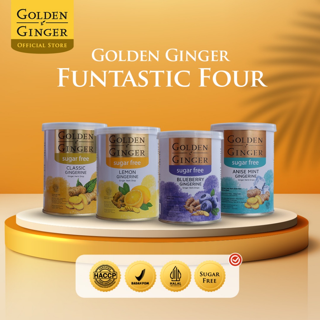Jual Golden Ginger Funtastic Four (CAN) | Shopee Indonesia