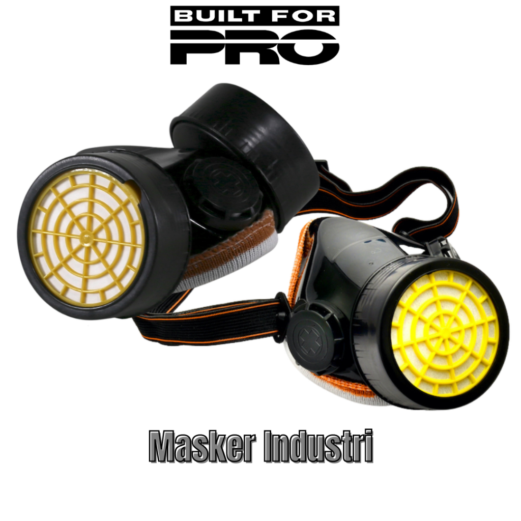 Jual Masker Industri Laboratorium Cat Semprot Debu Gas Kimia Bau ...