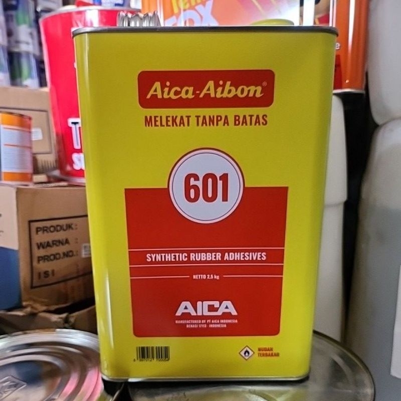 Jual LEM AICA AIBON 601 2500GR / 2.5kg / 2.5 kg (AIBON GALON) | Shopee ...