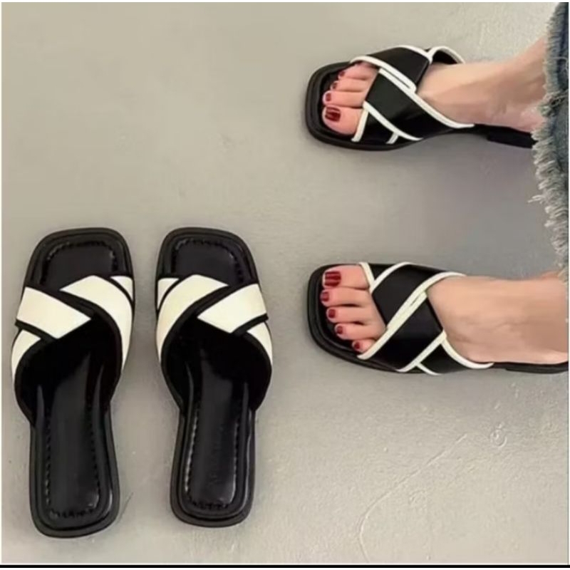 Jual Sendal Teplek silang | Shopee Indonesia