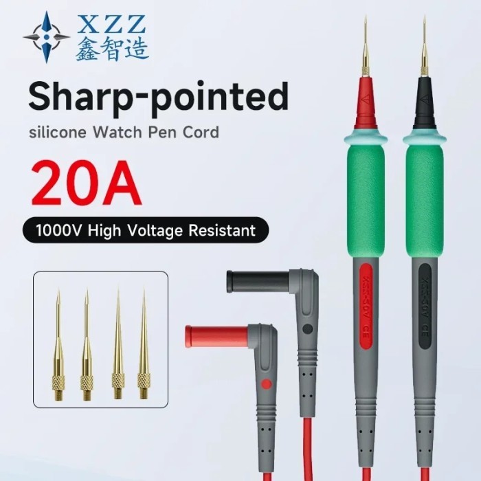 Jual XZZ XINZHIZAO P2 Probe Tip Extra Sharp Multimeter Pen 1000V 20A ...