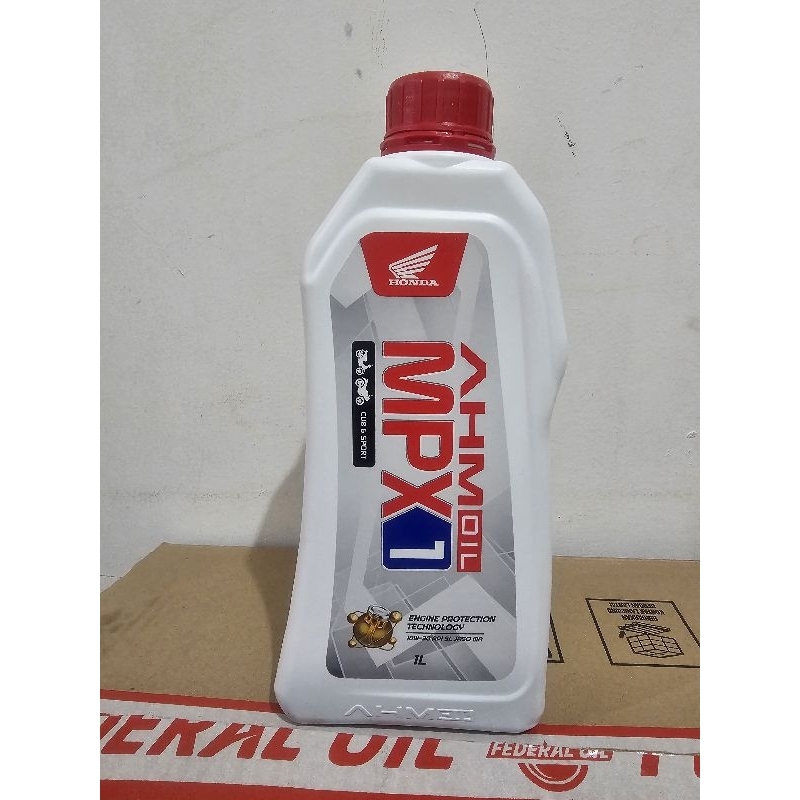 Jual Oli AHM MPX 1 1Liter/Oli Mesin Motor 4Tak/Bebek 150CC | Shopee Indonesia