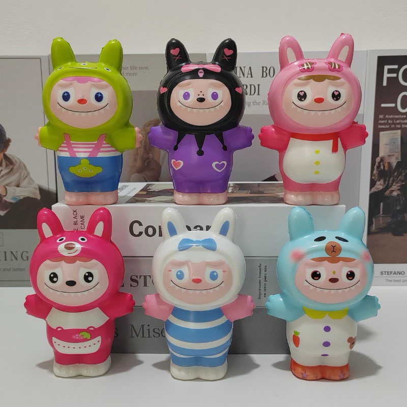 Jual Squishy Labubu New Edition Set Paket isi 3pcs | Shopee Indonesia