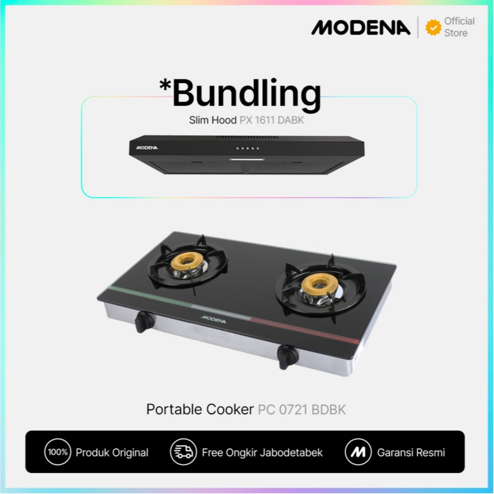 Jual MODENA Portable Cooker - PC 0721 BDBK | Shopee Indonesia
