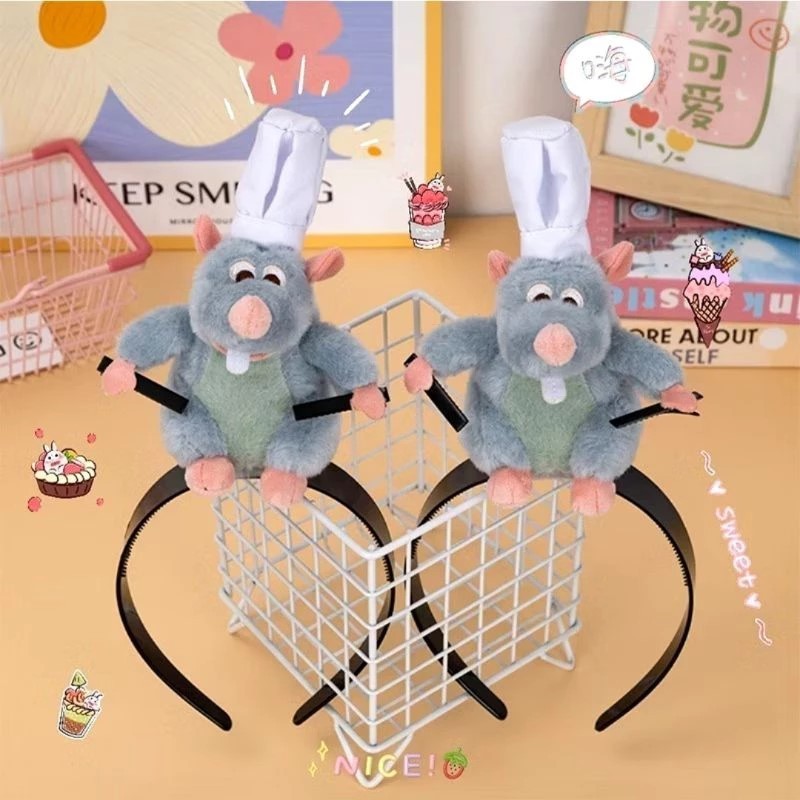 Jual Bando tikus ratatouille/ Jepit poni tikus douyin viral/ Bando ...