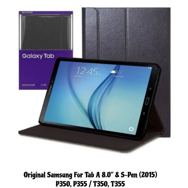 Jual CASE SAMSUNG BOOK COVER GALAXY TAB A 8.0 (2015) & S-PEN P350 ...