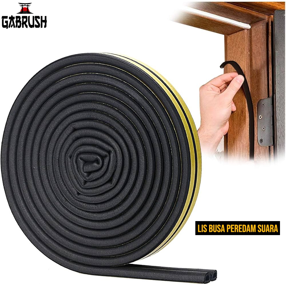 Jual Lis Busa Peredam Suara Pintu Jendela Tembok Sealing Strips ...