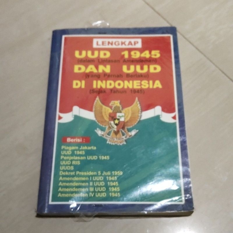 Jual BUKU LENGKAP UUD 1945 DAN UUD DI INDONESIA PENERBIT LIMAS | Shopee ...