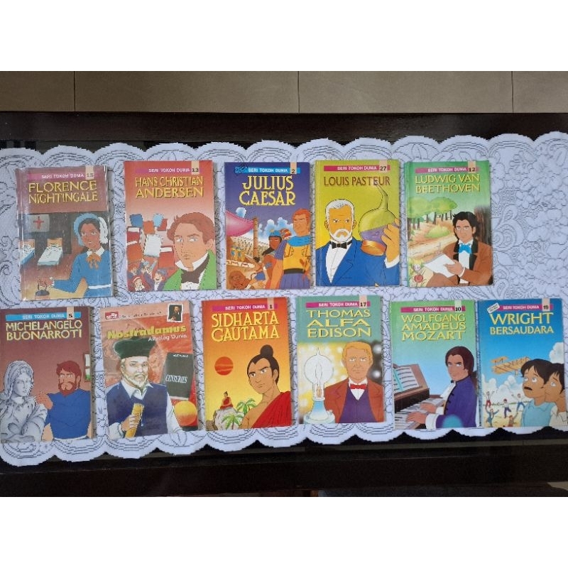 Jual Komik Seri Tokoh Dunia | Shopee Indonesia Jual Komik Seri Tokoh Dunia | Shopee Indonesia