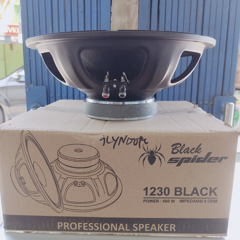 Jual SPEAKER KOMPONEN BLACK SPIDER 12 INCH 1230 BLACK | Shopee Indonesia