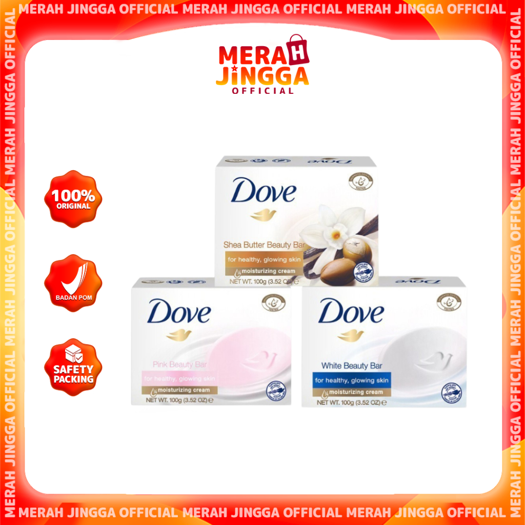 Jual Dove Soap Bar 90 gr - Sabun Batang dengan Moisturizing Cream ...