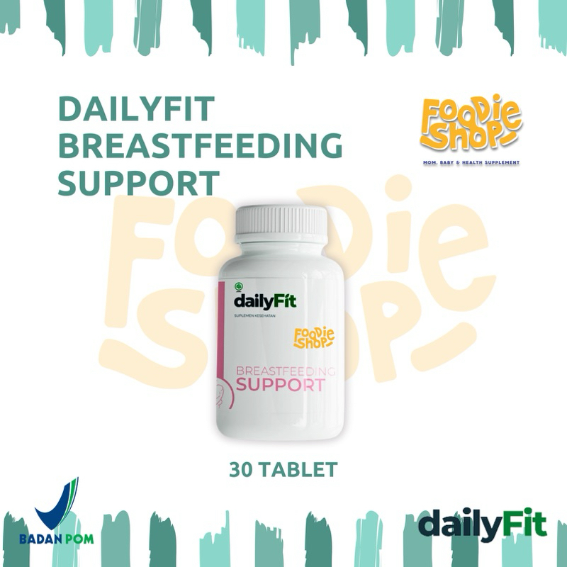 Jual DailyFit Breastfeeding Support Isi 30 Tablet Asi Booster | Shopee Indonesia