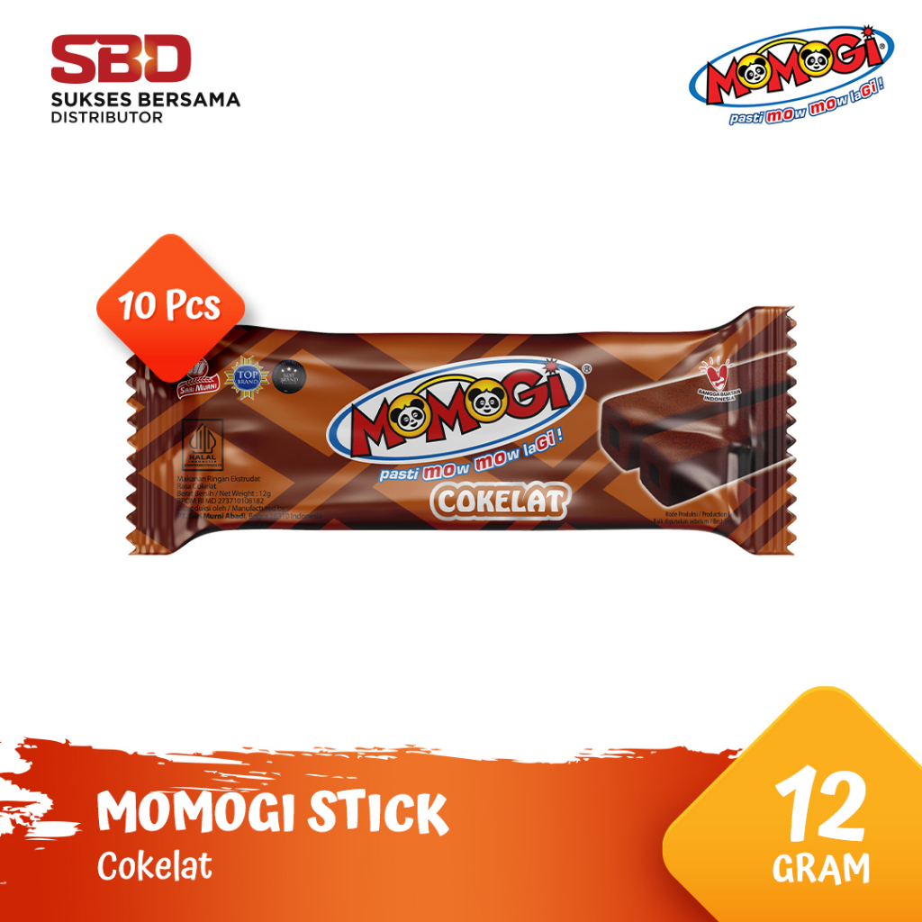 Jual Momogi Stick 12gr - Coklat [1 Box @ 10 +1 Pcs] | Shopee Indonesia