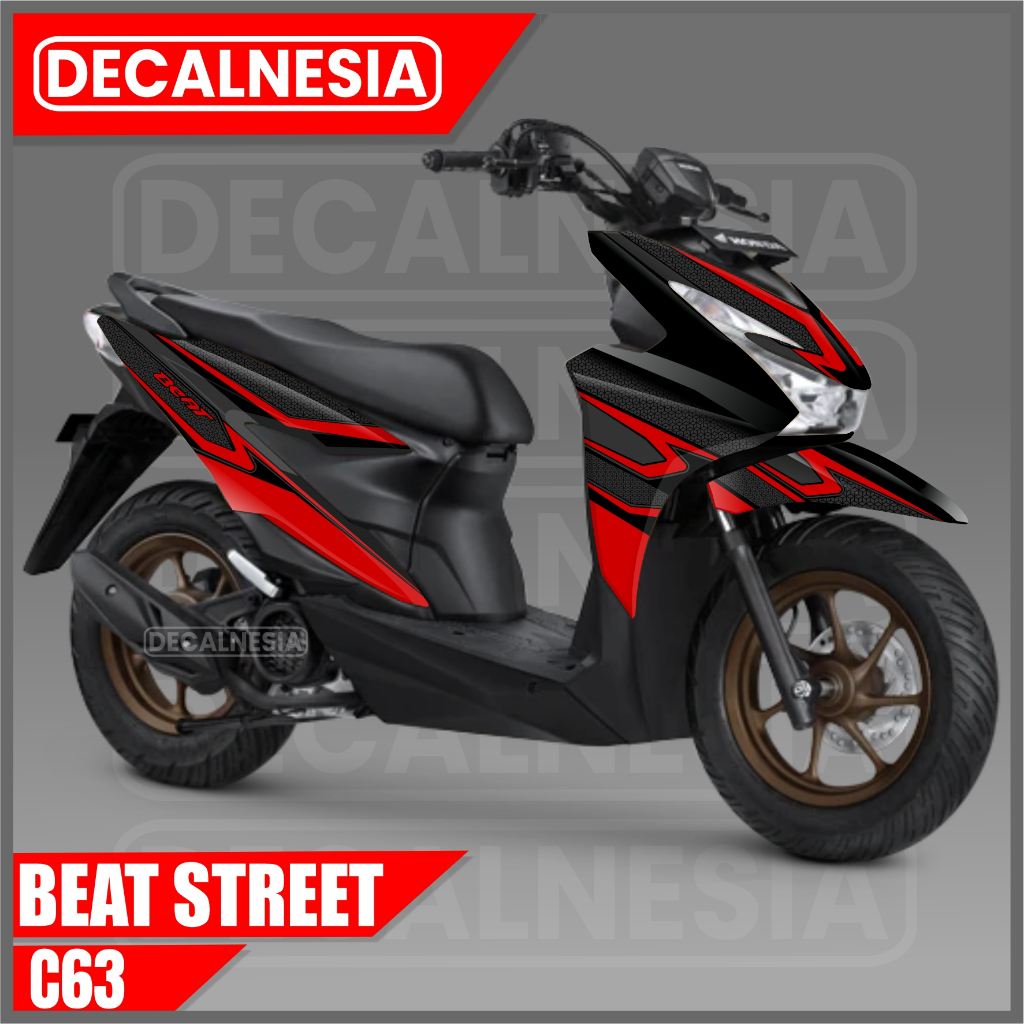 Jual Sticker Motor Beat New 2024 2025 Full Body Stiker Decal Variasi ...
