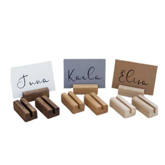 Jual Stand Kayu Akrilik / Stand Kayu Jati / Tempat Kartu Nama / Price ...