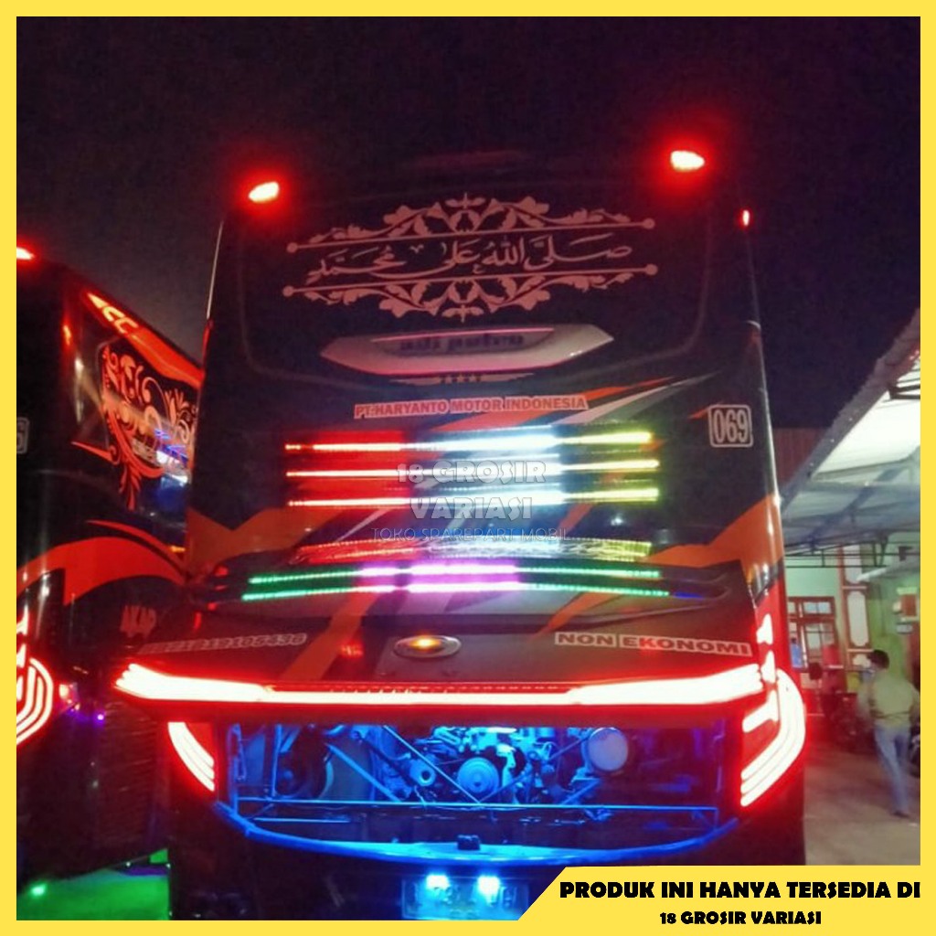 Jual Lampu Bagasi Bus Lampu Kolong Lampu Alis Strobo Bus LED Strip Tail ...
