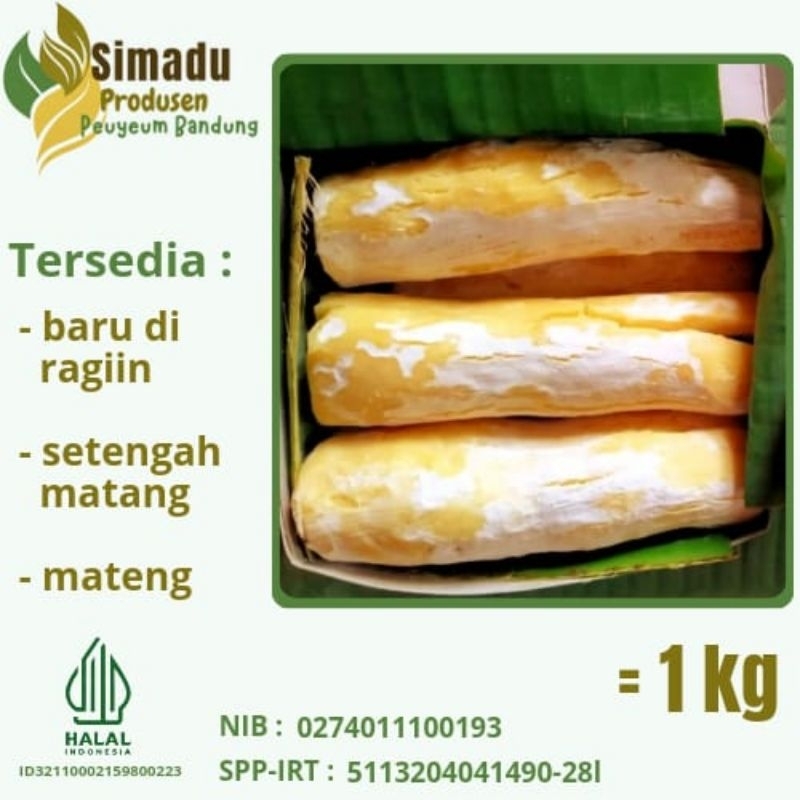 Jual Tape singkong - Peuyeum Bandung oleh oleh khas bandung | Shopee Indonesia