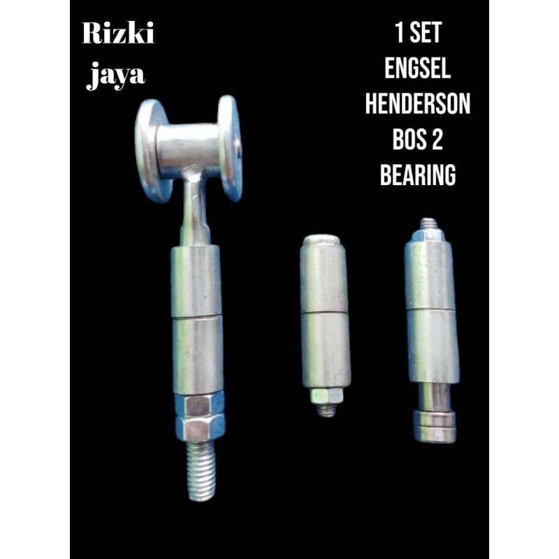 Jual 1 Set Engsel Henderson | Roda atas | Engsel tengah bos dua ...