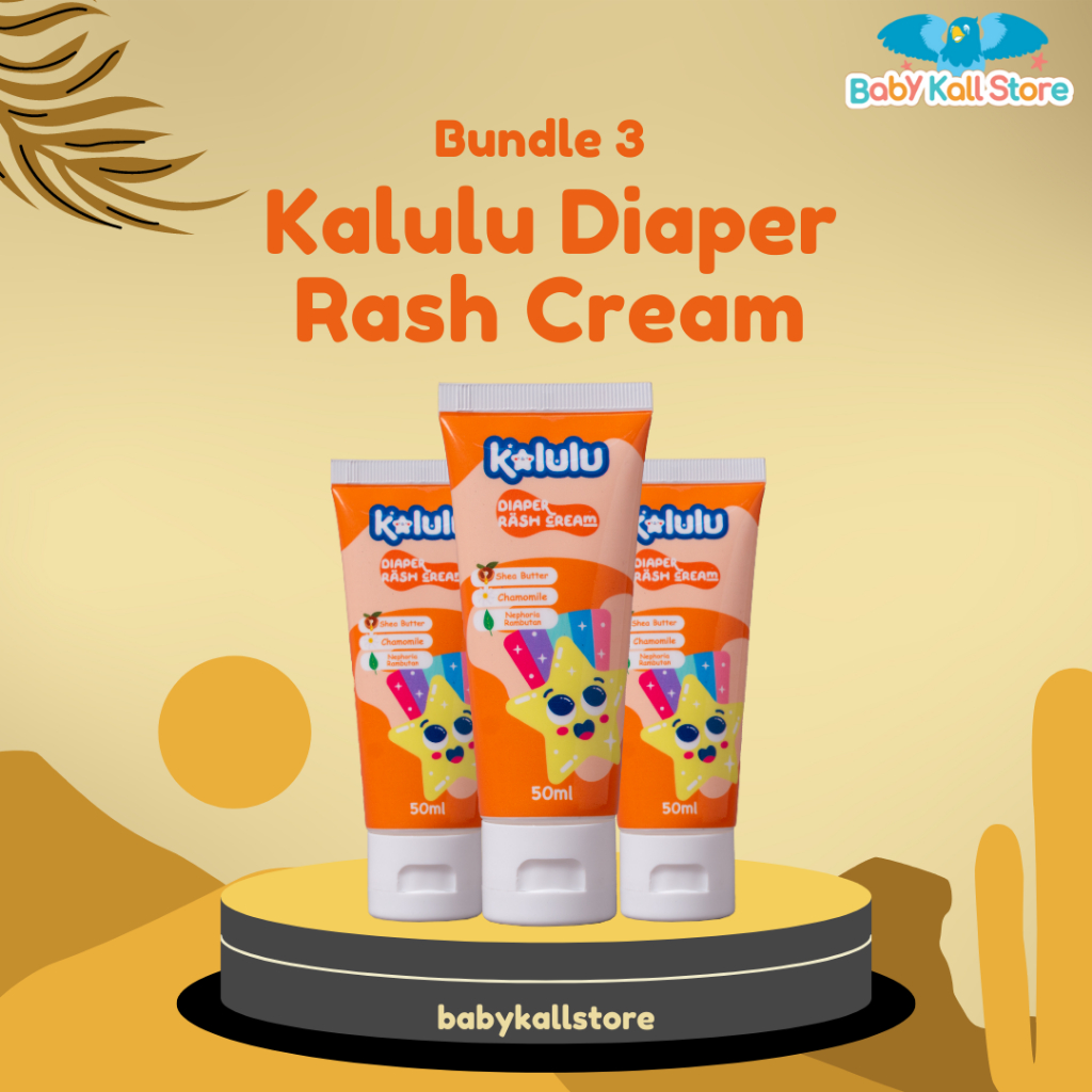 Jual Bundle 3 Kalulu Baby Diaper Rash Cream (50ml) | Shopee Indonesia