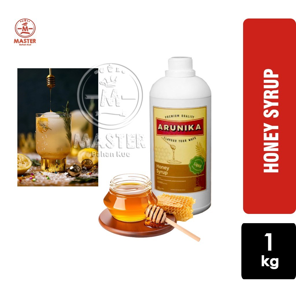 Jual Honey Syrup Arunika Sirup Madu Premium [Botol 1 kg] | Shopee Indonesia