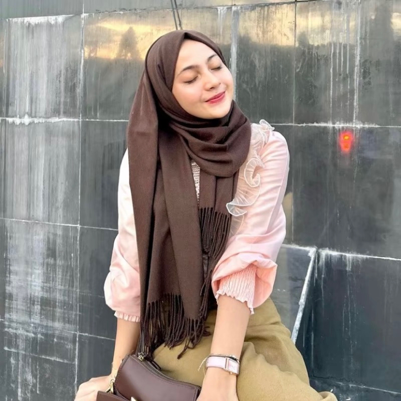 Jual PASHMINA PREMIUM CASHMERE DUBAI SHAWL | PASHMINA CASHMERE ...